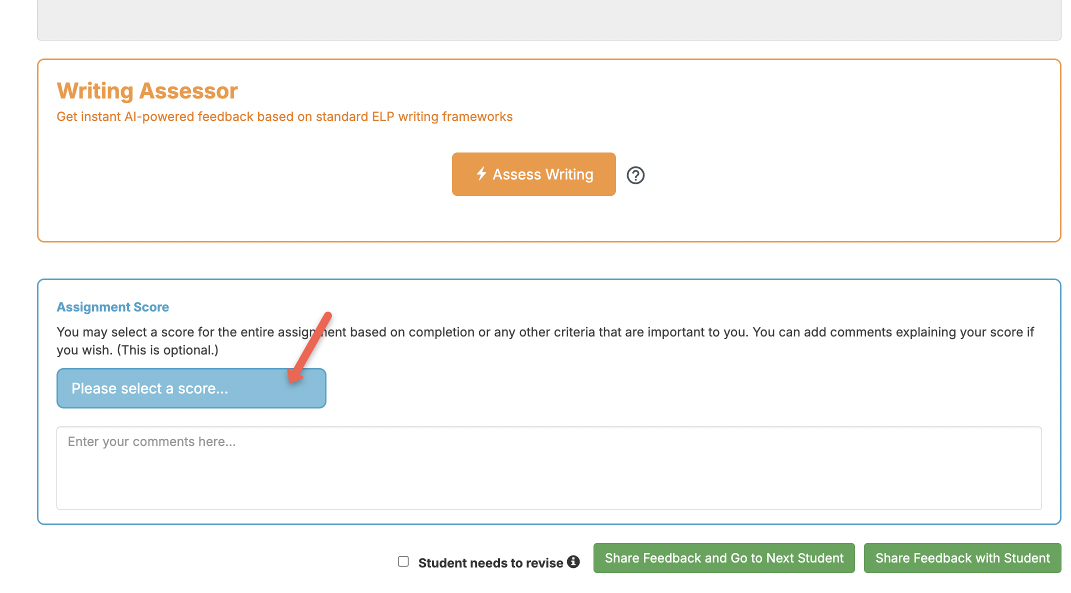 Scoring Written Assignments – Listenwise Support Center