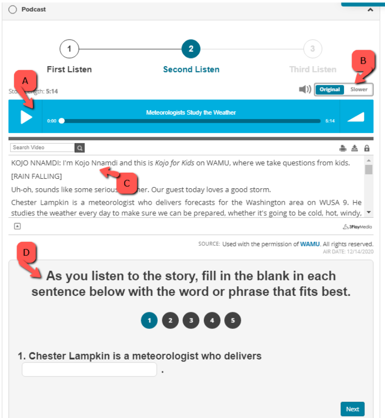 Student Guide: How to complete an ELD written assignment – Listenwise ...